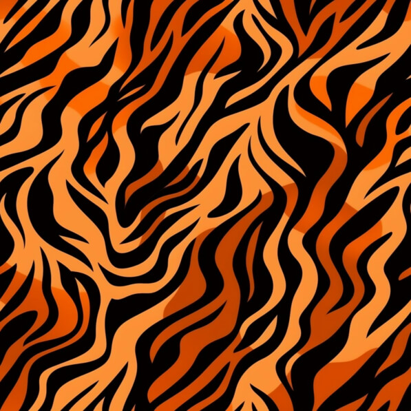 Download Orange and Black Tiger Print Pattern Patterns Online ...