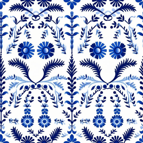 Descarga Patrón Floral Tradicional del Arte Popular Mexicano Patrones ...