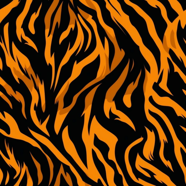Download Orange and Black Tiger Print Pattern Patterns Online ...
