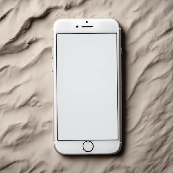 Download White iPhone on Sand Mockups Online - Creative Fabrica