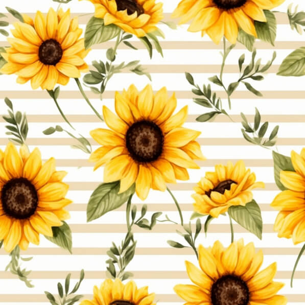 Download Yellow Sunflowers Seamless Pattern Patterns Online - Creative ...