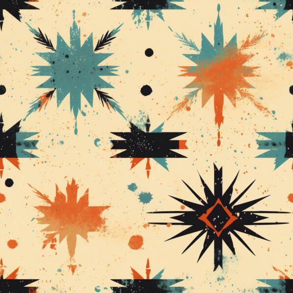Download Vibrant Abstract Pattern for Interior Design Patterns Online - Creative Fabrica