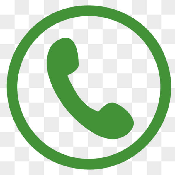 Download Green Phone Icon PNGs Online - Creative Fabrica