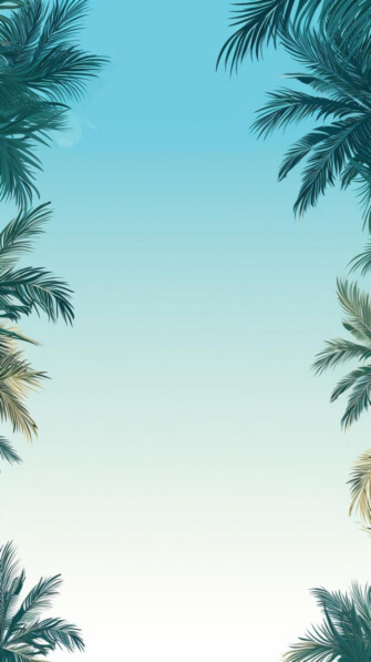Download Palm Trees on Blue Background Backgrounds Online - Creative ...