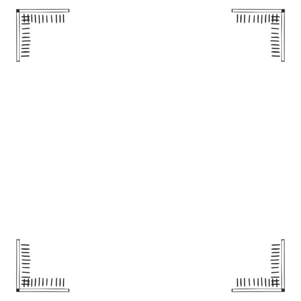 Download Black and White Square Frame Drawing Frames Online - Creative ...