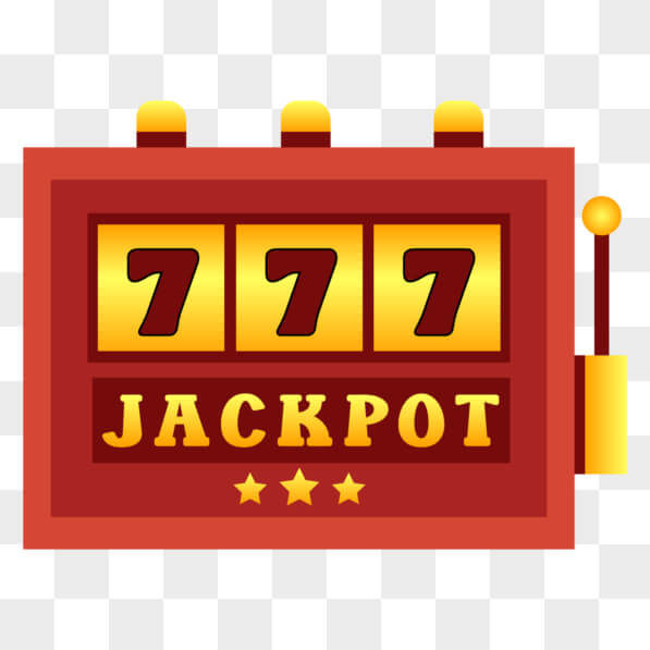 Download Red and Gold Slot Machine with Number 771 PNGs Online ...