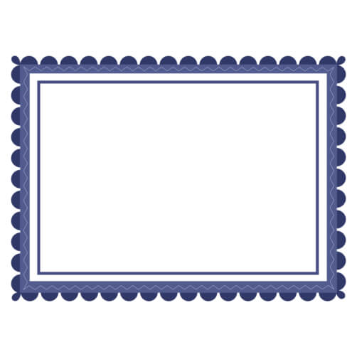 Download Gold Certificate Frame with Ornate Border Frames Online ...