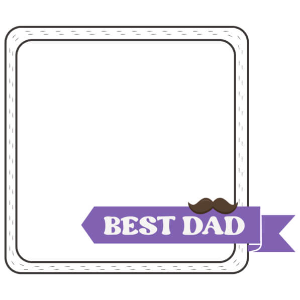 Download Best Dad Frame Frames Online - Creative Fabrica