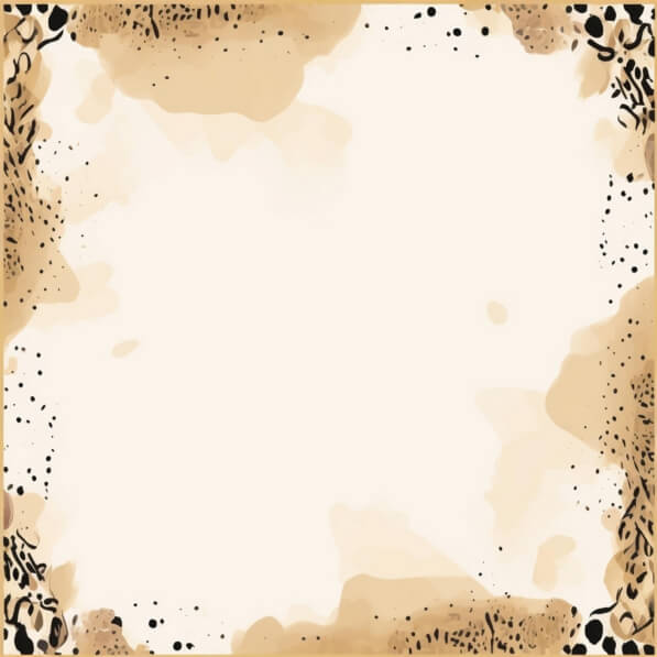 Download Beige Background with Animal Print Frame Backgrounds Online ...