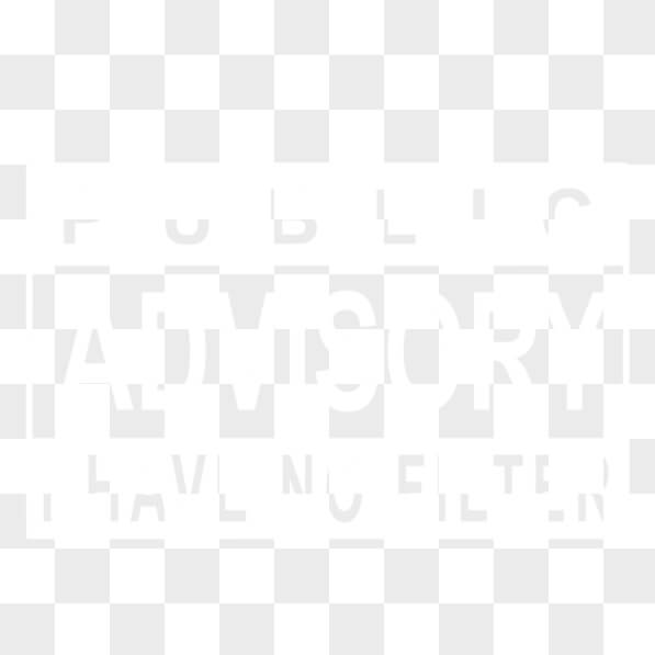 Download Black and White Poster: Public Advisory and Support for Free ...