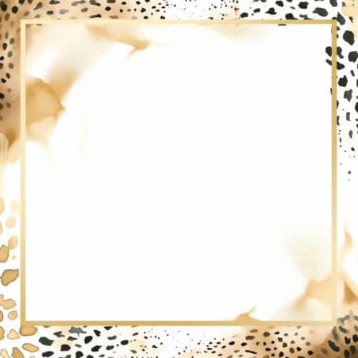 Download Black and Gold Leopard Print Frame Backgrounds Online ...