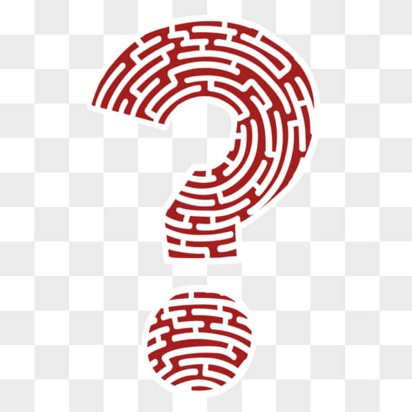 Download Educational Maze with Question Mark PNGs Online - Creative Fabrica