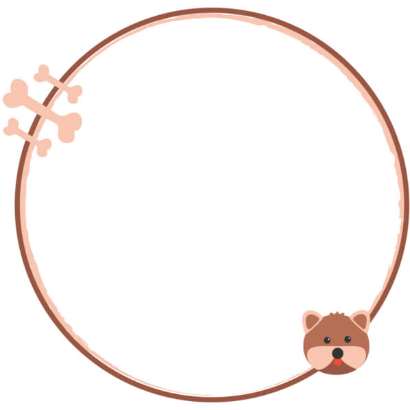 Download Round Frame with Animal Head and Bone Fragments Frames Online ...