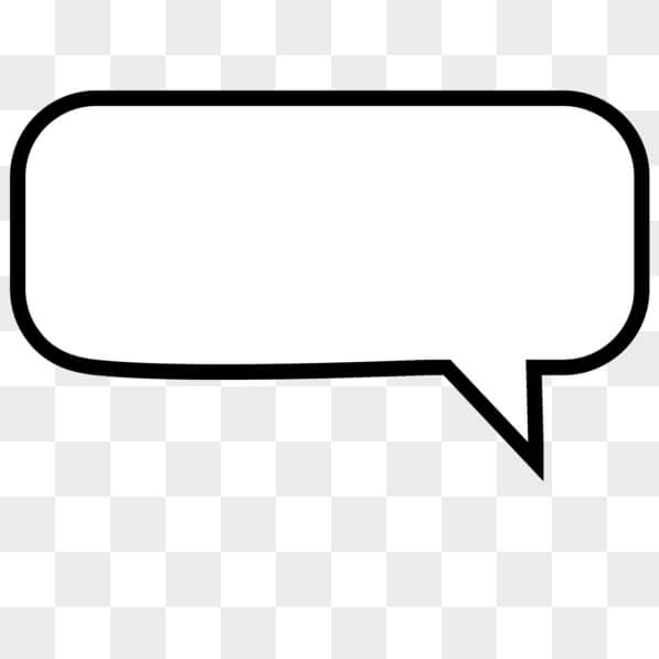 Download Empty Speech Bubble for Online Communication PNGs Online ...