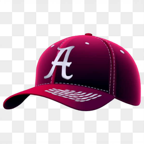 Download University of Alabama Red Baseball Cap PNGs Online - Creative ...