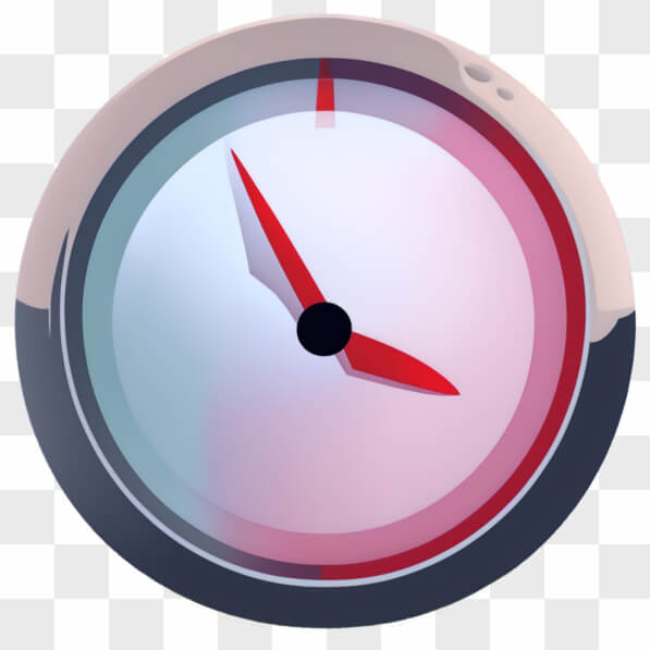 Download Clock Showing Three O'Clock Time PNGs Online - Creative Fabrica