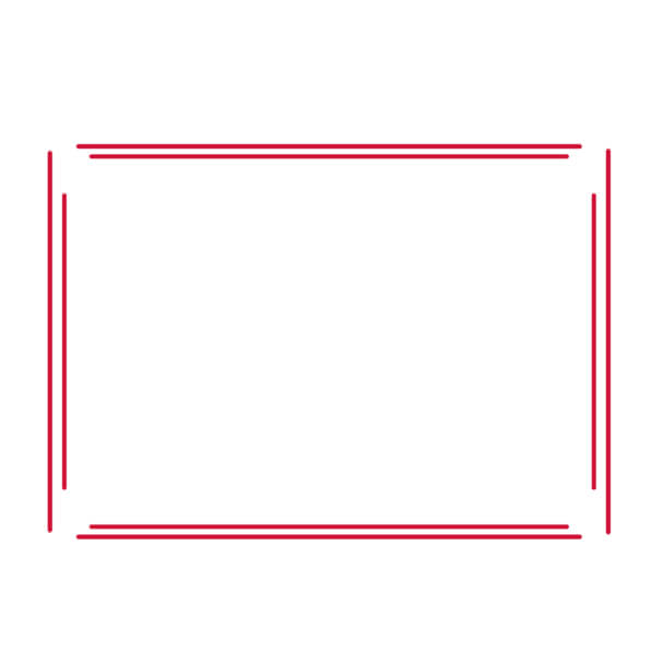 Descarga Marco blanco personalizable con líneas rojas Marcos En Línea ...