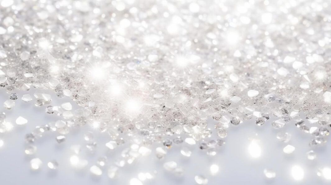 Download White Background with Silver Glitter Snowflakes Backgrounds ...