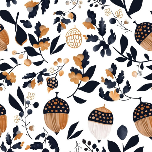 Download Fall-Inspired Seamless Pattern Patterns Online - Creative Fabrica