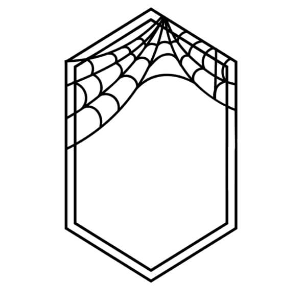 Download Spider Web Oval Drawing Frames Online - Creative Fabrica