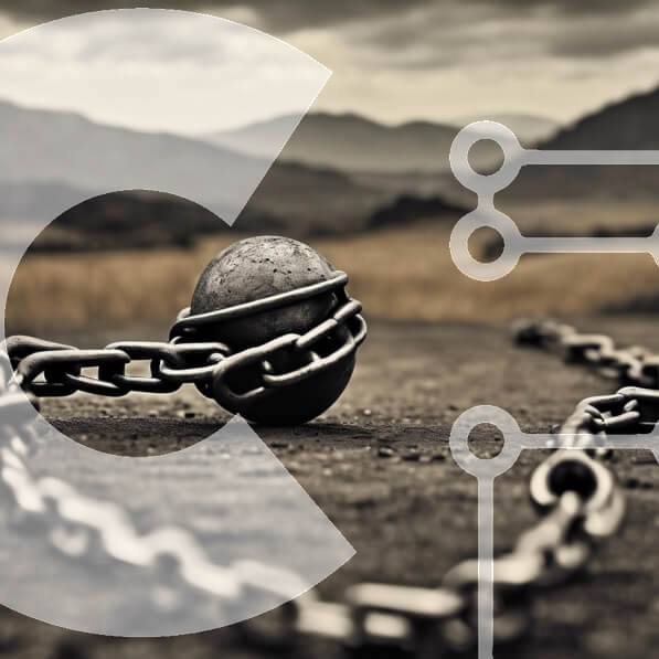 Chained Ball Object of Interest stock photo | Creative Fabrica