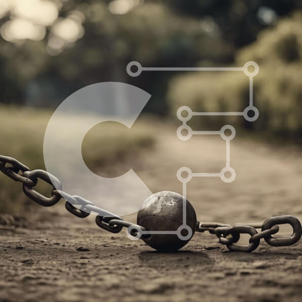 Download Chained Ball Between Chains in Nature Stockphotos Online ...