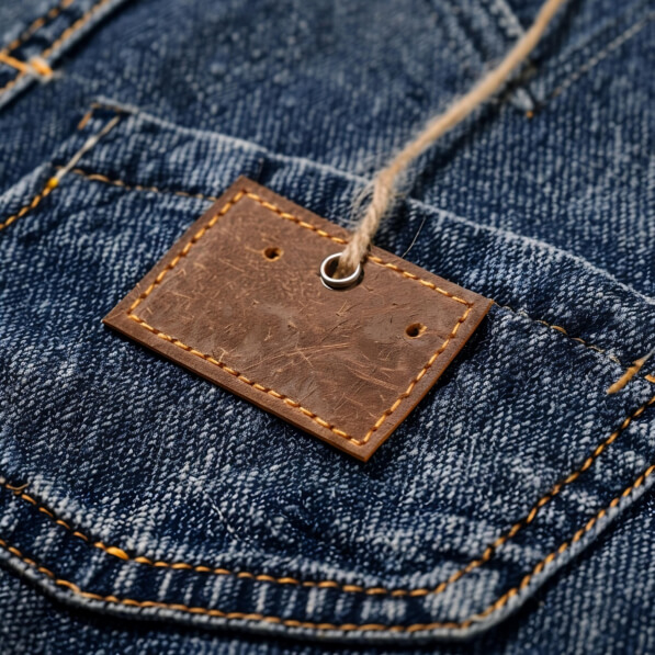 Download Brown Tag on Back Pocket of Jeans Mockups Online - Creative ...