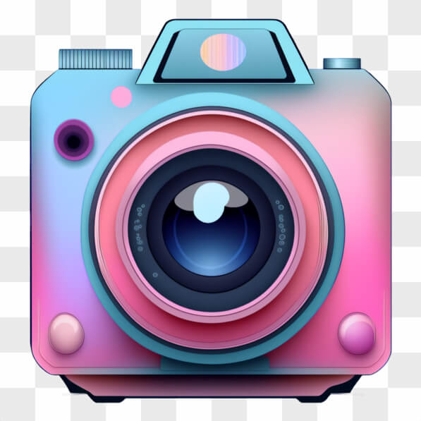 Download Colorful Camera Icon PNGs Online - Creative Fabrica