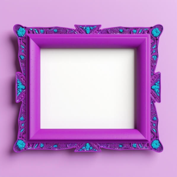 Download Ornate Purple Frame on Pink Background Backgrounds Online ...
