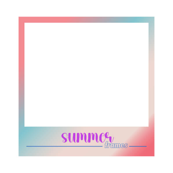 Download Colorful Summer Instant Photo Frame Frames Online - Creative ...