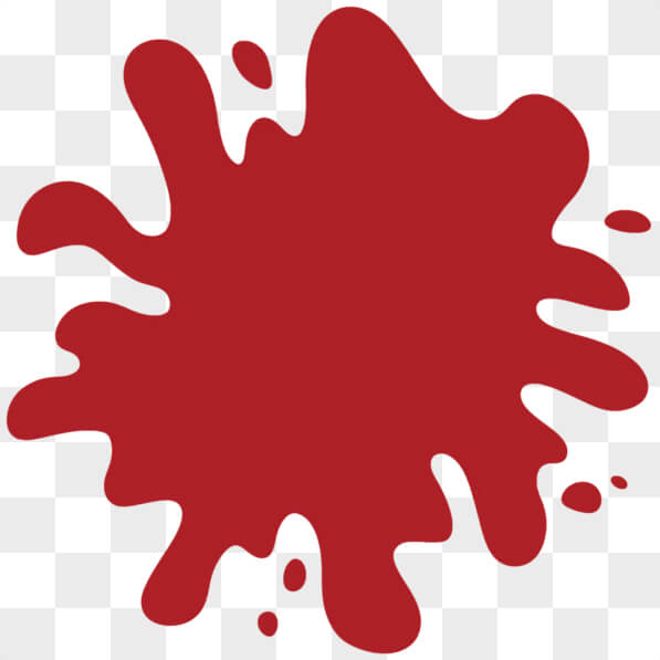Download Red Splotch on Black Background PNGs Online - Creative Fabrica