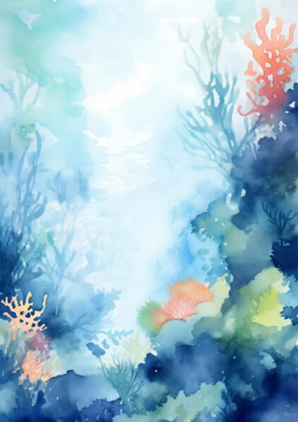 Download Underwater Watercolor Painting Backgrounds Online - Creative ...