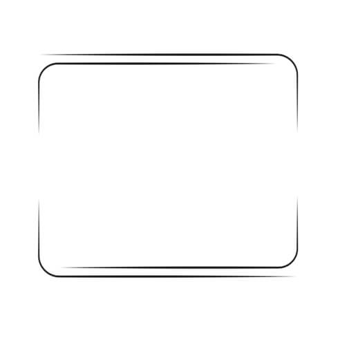Download Black and White Line Drawing of Square Frame Frames Online ...