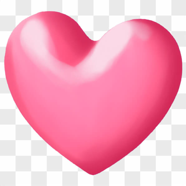 Download Pink Heart-Shaped Object on Black Background PNGs Online ...