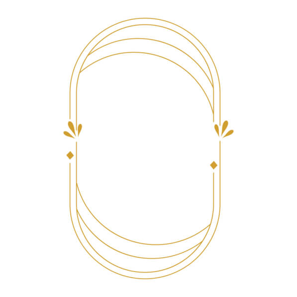 Descarga Dibujo de Línea de Color Dorado de Forma Oblonga Marcos En ...