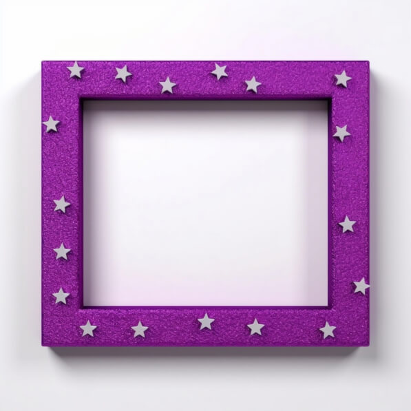 Download Purple and Pink Star Frames Backgrounds Online - Creative Fabrica