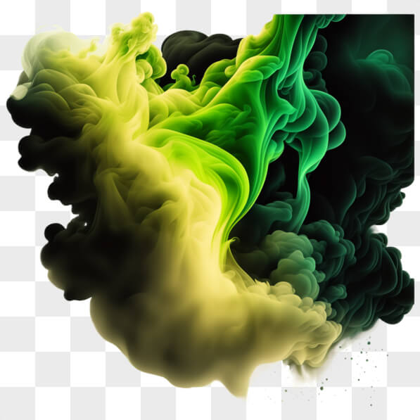 Descarga Humo Verde, Amarillo y Negro Girando PNGs En Línea - Creative ...