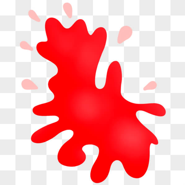 Download Red Liquid Splatter on Black Background PNGs Online - Creative ...