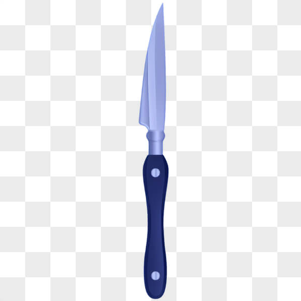 Download Blue Knife on Black Background PNGs Online - Creative Fabrica