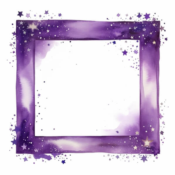 Descarga Marco Morado con Estrellas en Fondo Blanco Fondos En Línea ...