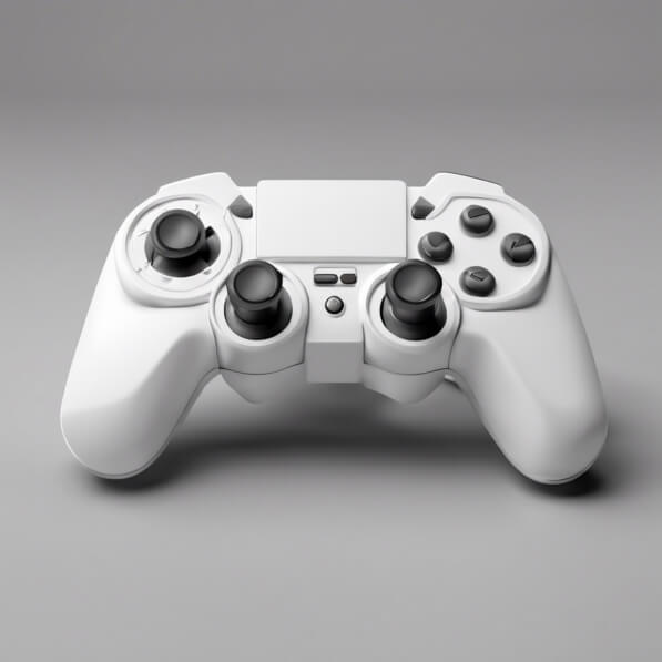 Download White Video Game Controller Mockups Online - Creative Fabrica