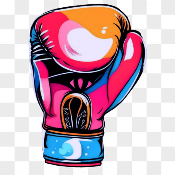 Download Colorful Abstract Boxing Glove PNGs Online - Creative Fabrica