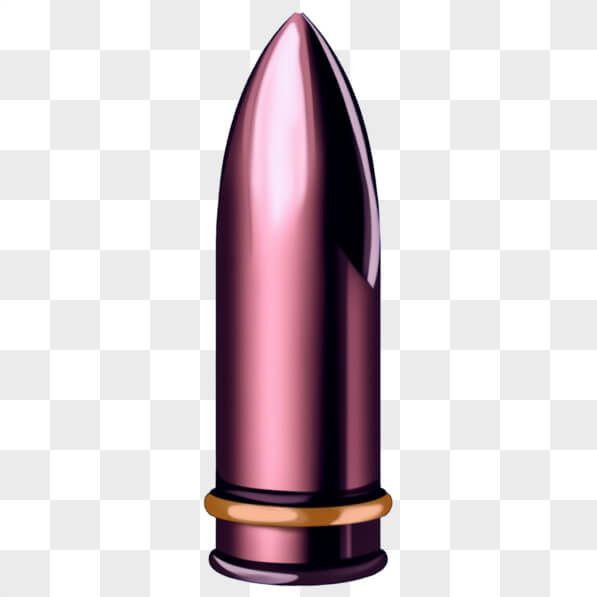 Download Pink Bullet with Orange Tip PNGs Online - Creative Fabrica