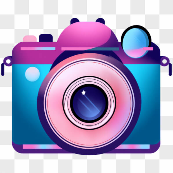 Descarga Cámara Rosa y Morada PNGs En Línea - Creative Fabrica