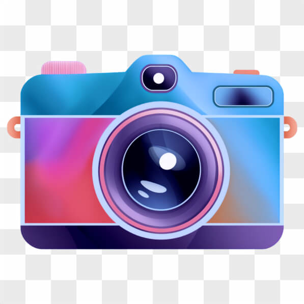 Download Colorful Camera Icon PNGs Online - Creative Fabrica
