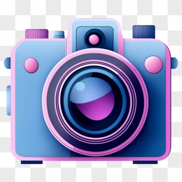 Download Blue and Pink Camera for Photos and Videos PNGs Online ...