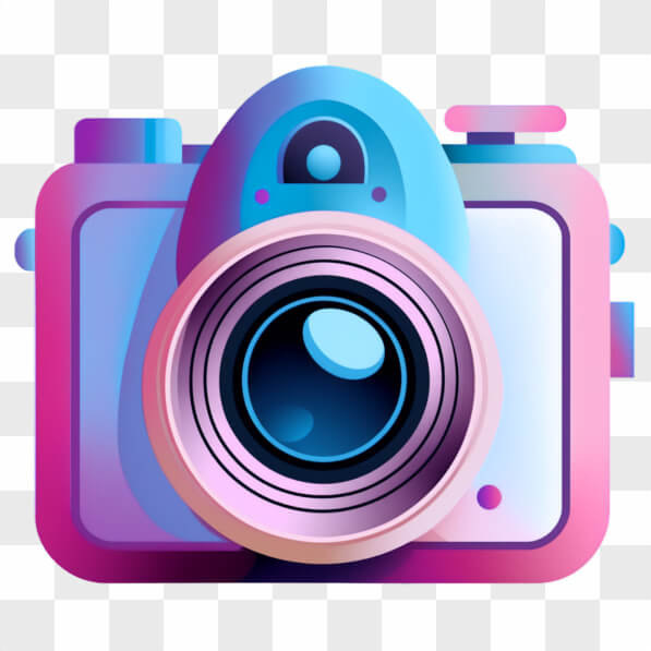 Download Colorful Camera Icon PNGs Online - Creative Fabrica