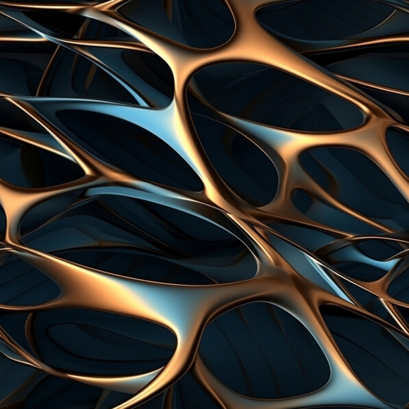 Download Abstract Gold and Orange Lines on Dark Blue Background ...