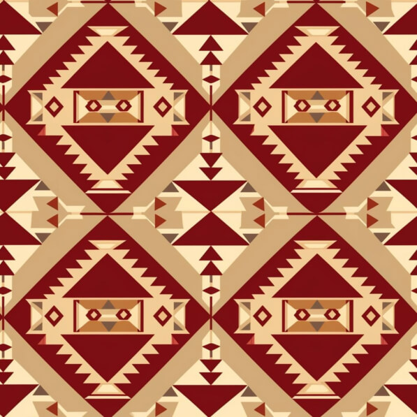 Download Colorful Navajo Tribal Pattern Patterns Online - Creative Fabrica