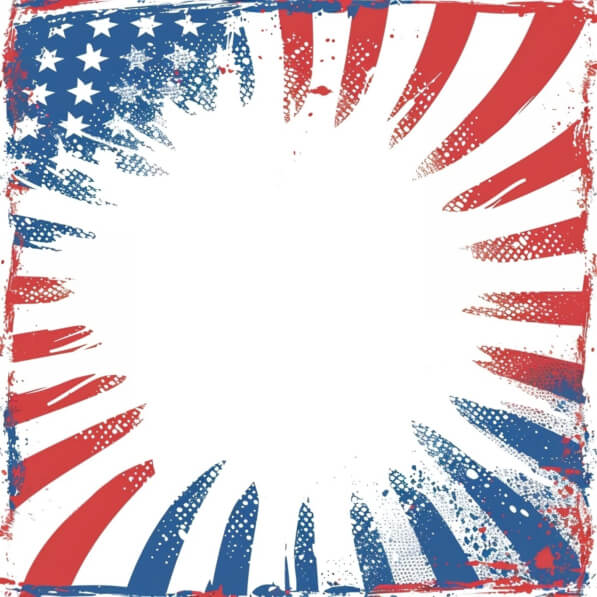 Download American Flag Frame with Grunge Effect Backgrounds Online ...